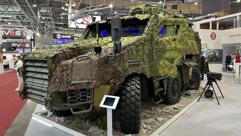 The Army took delivery of the first units of the new TITUS armoured ...