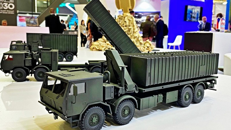 Excalibur International will present a medium-range missile system at ...