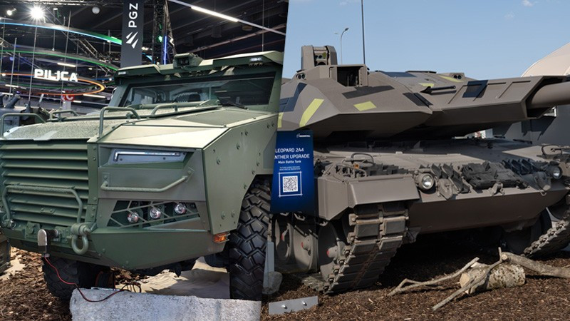 We interviewed representatives of Rheinmetall, Lockheed Martin and PGZ ...
