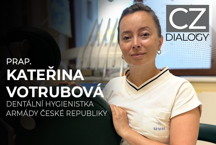 Warrant Officer Kateřina Votrubová: Dental hygiene is a soldier's ...