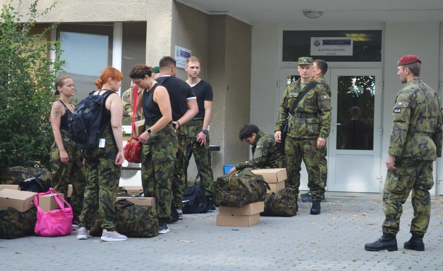 Vyškov welcomed new novices: 142 civilians will be wearing green ...